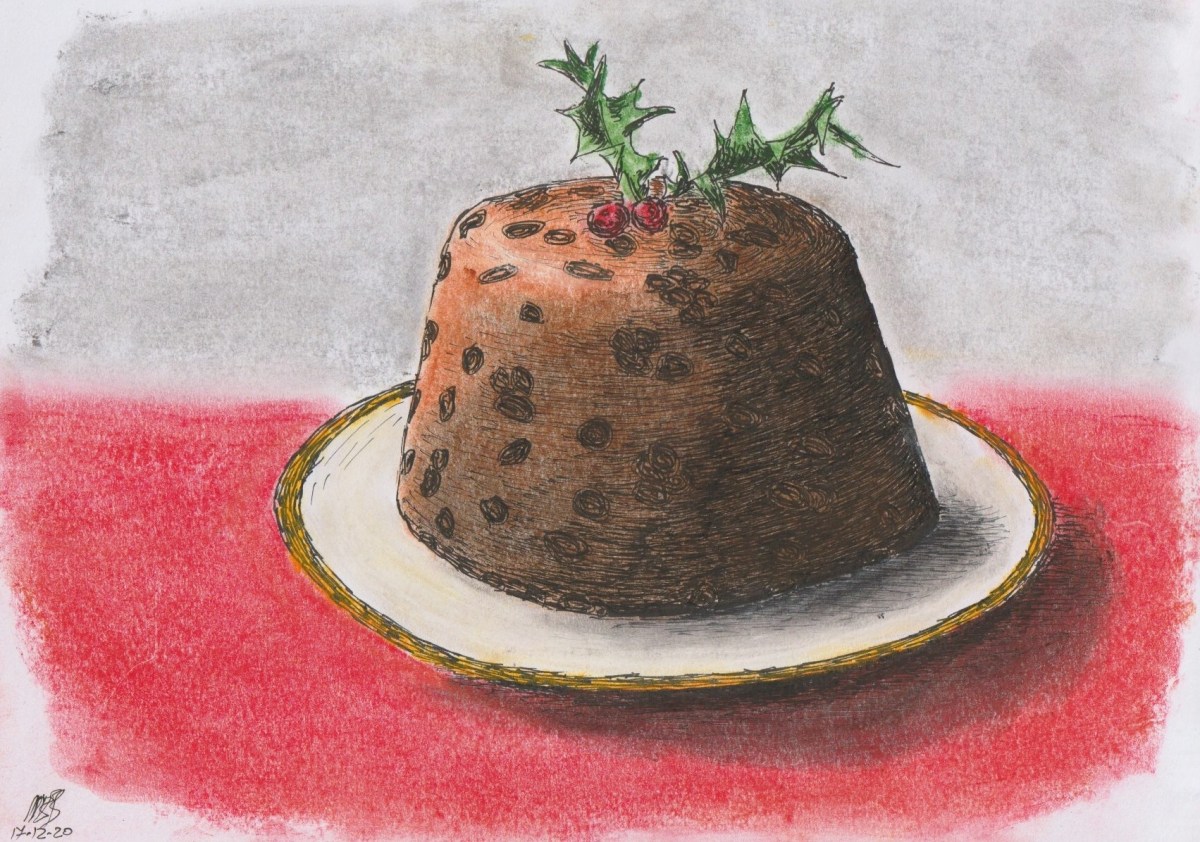 Christmas Pudding – Doodling